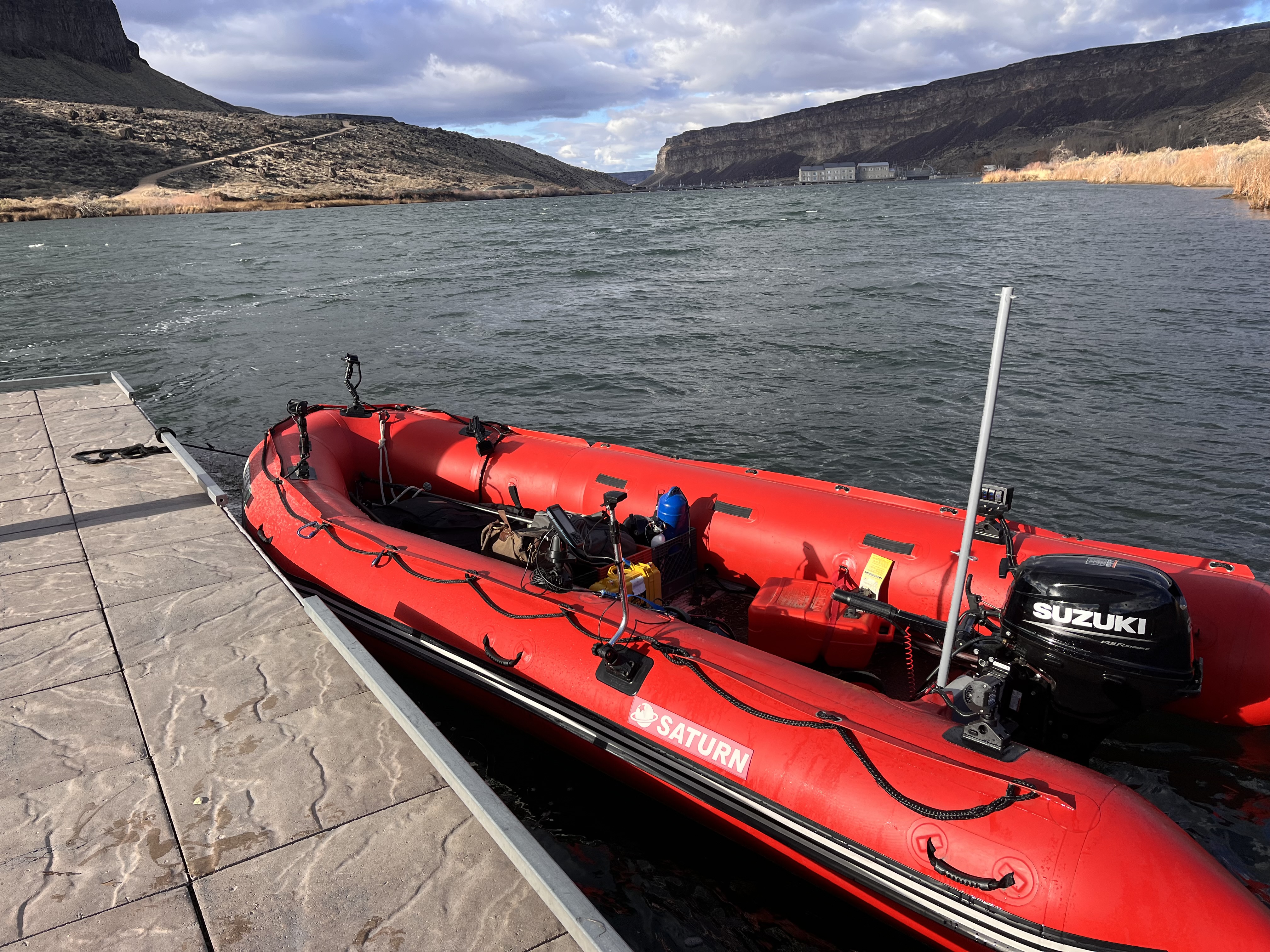 Aquafur Drysuits, High Winds on the Snake River, Maneuvering in ...